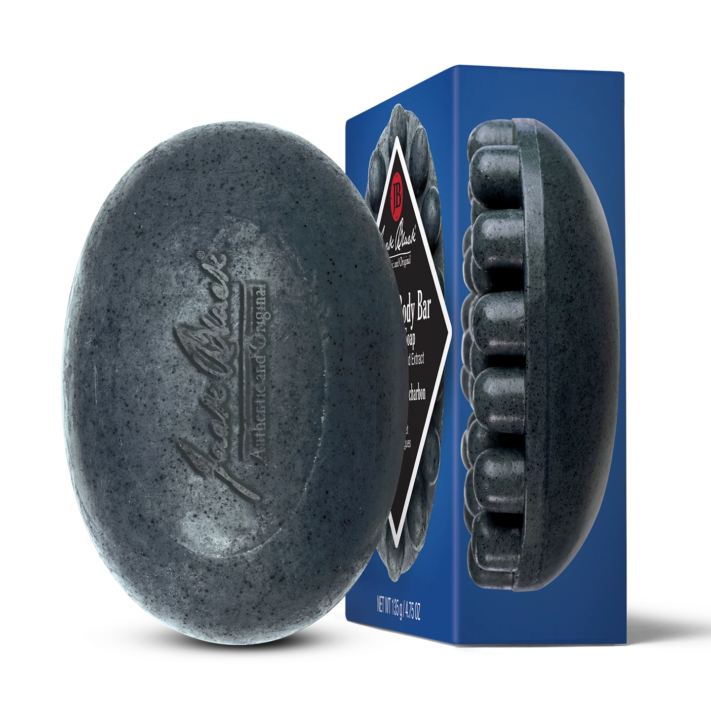Charcoal Body Bar Massaging Soap - Jack Black